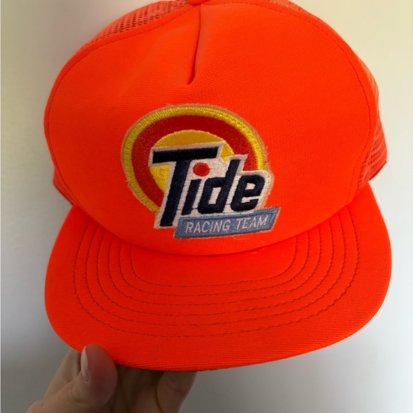 Accessories | Tide Racing Team Patch Snapback Truckers Cap Vintage Hat ...